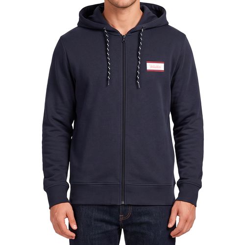 Jack & Jones dukserica sa kapuljačom i rajsferšlusom za muškarce, tamnoplava