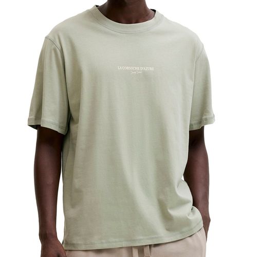 Jack & Jones majica Strata za muškarce, svetlo maslinasta