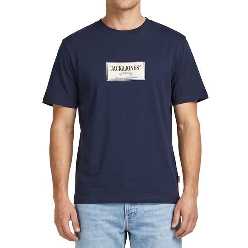 Jack & Jones majica RFrederiksberg za muškarce, tamnoplava