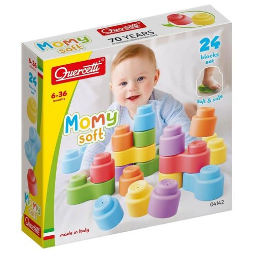 Quercetti Mekane Kocke Momy 24 Pcs