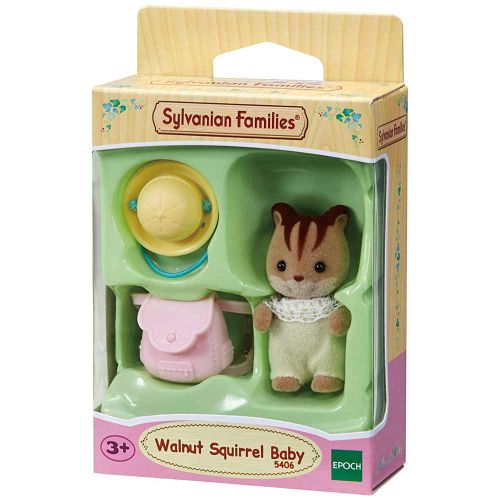 Sylvanian Walnut Squirrel Baby (New)