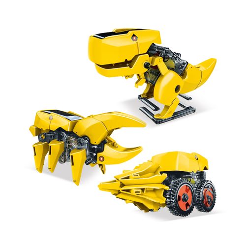 PicassoTiles solarni robot 3 u 1 dinosaurus STEM set