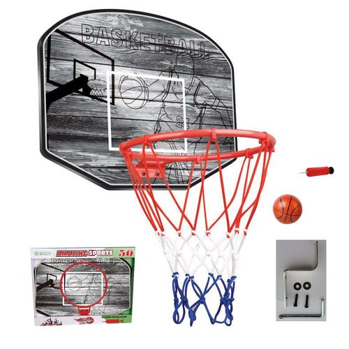 Set za basket Amazing sports veliki sa loptom i pumpom