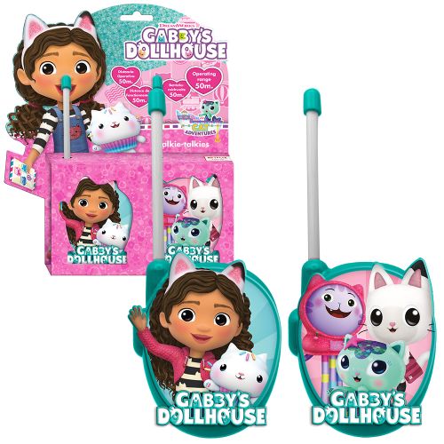 Gabby's Dollhouse 3D toki voki set za dve osobe