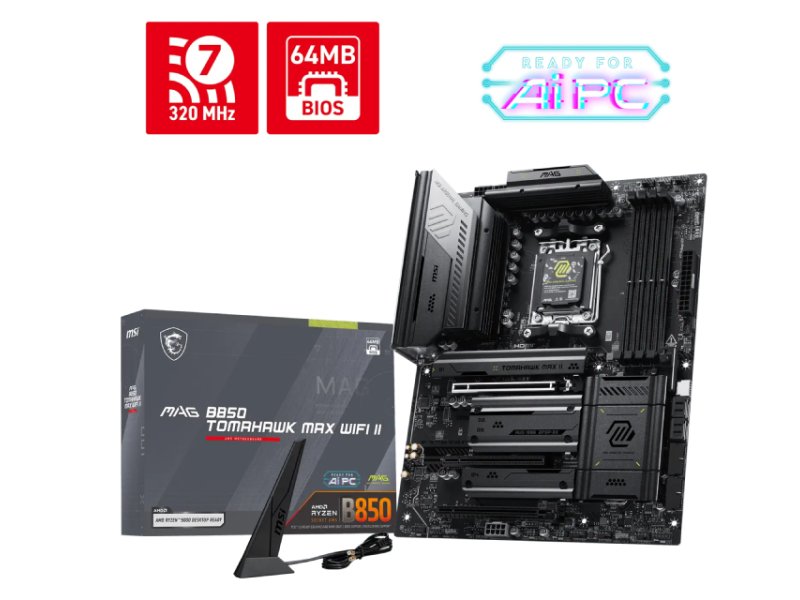 MSI MAG B850 TOMAHAWK MAX WIFI II MATIČNA PLOČA