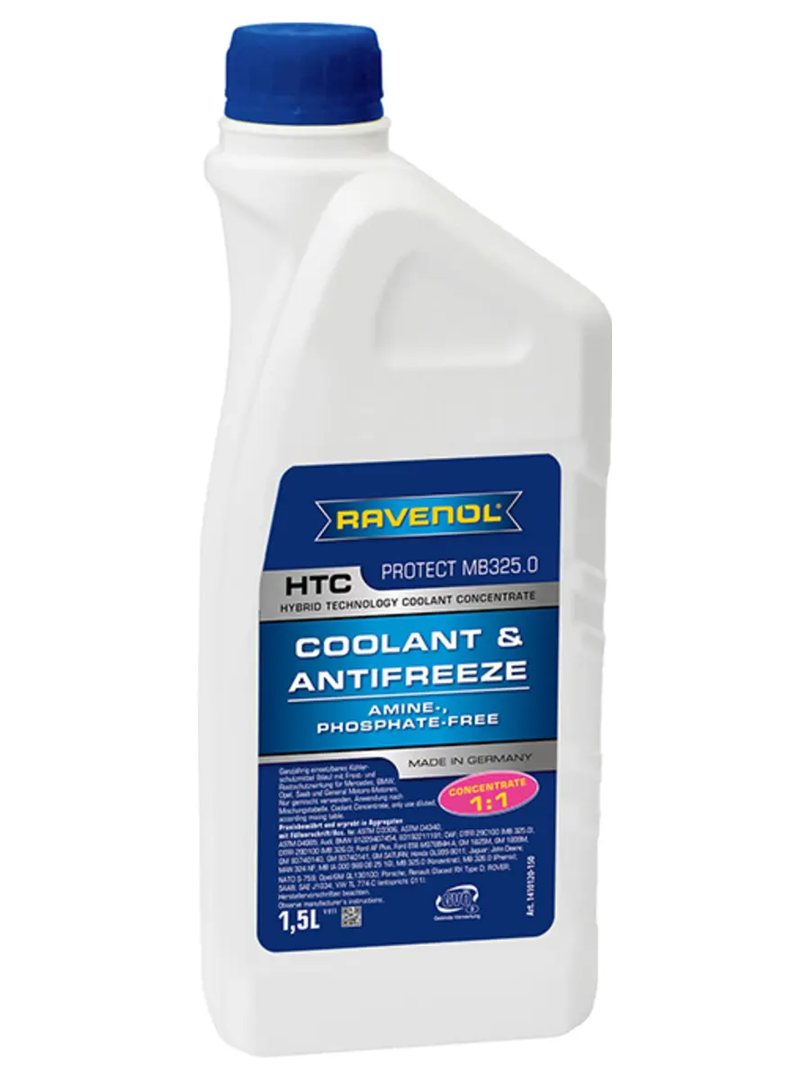 Antifriz RAVENOL HTC Protect MB 325.0 Concentrate (koncentrat), 1,5 l