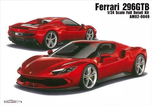 NEW! Alpha Model 02-0049 Ferrari 296 GTB