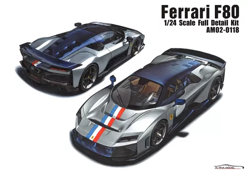 NEW! Alpha Model 02-0118 Ferrari F80