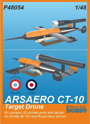 NEW! CMK P48054 Arsaero CT-10 Target Drone (3D-Printed)