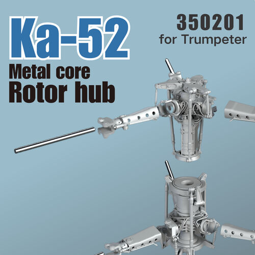 NEW! ROCKIT Studio 350201 Kamov Ka-52 - Rotor Hub (for Trumpeter Kits / 3D-Printed + Metal Parts)