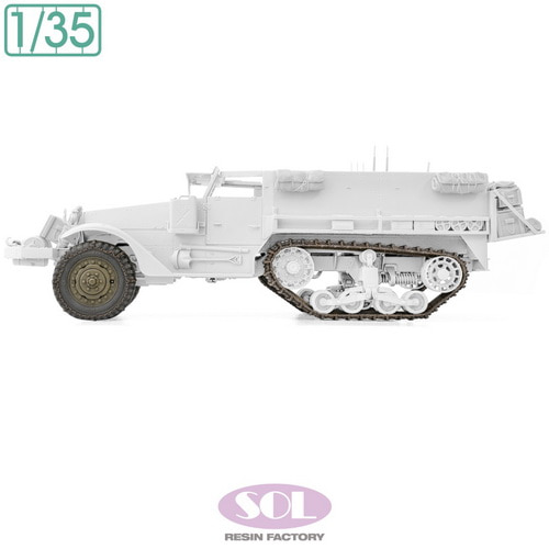 NEW! SOLMODEL MM1079 US WWII M3 / M3A1 - Weighted Wheels & Tracks with Chain (for Andy's Hobby Kits / 3D-Printed)