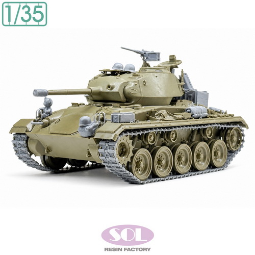 NEW! SOLMODEL MM1083 M24 Chaffee - Detail-Up Set (for Tamiya Kits / 3D-Printed)