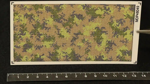 NEW! Metallic Details MDP48049 Modern Camouflage Net (Barracuda-Type) - SPRING-AUTUMUN Flexible 3D Decal
