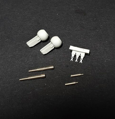 PanzerArt GB35-045 Pz.Kpfw 35 & 38(t) Mantlet with ZB37 Machine Guns (2pcs)