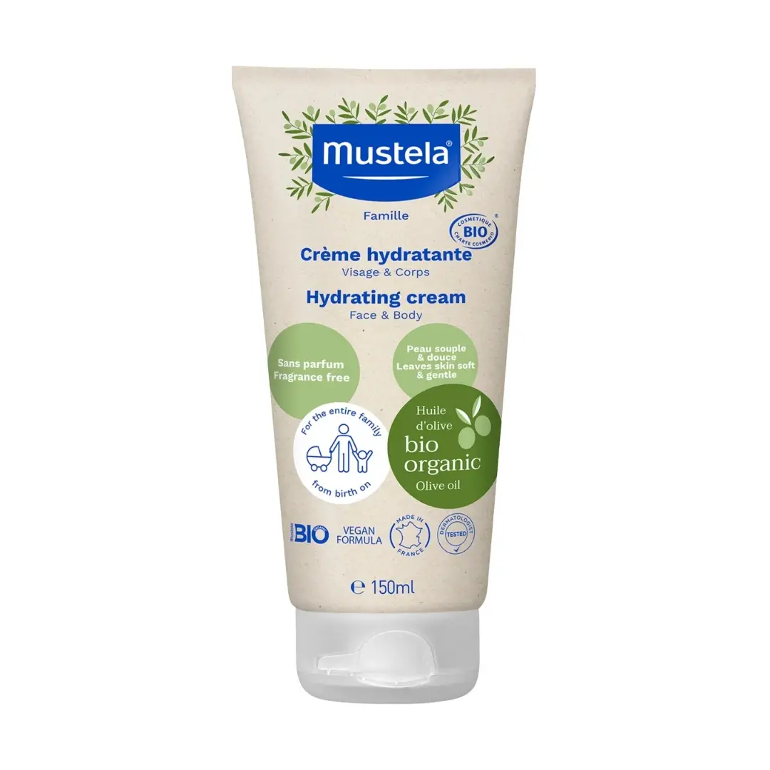 Mustela Hidratantna krema za bebe i celu porodicu Bio Organic, 150 ml