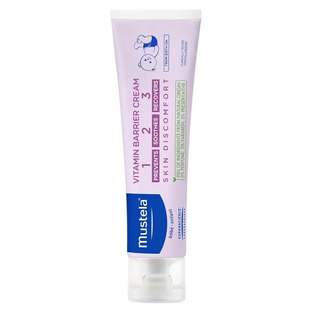 Mustela Zaštitna vitaminska krema za bebe 1-2-3, 100 ml