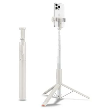 SPIGEN S541W 2-IN-1 BLUETOOTH SELFIE STICK AND AUTO-DEPLOY TRIPOD - DUNE BEIGE