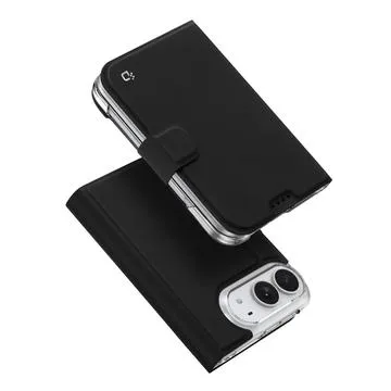 IPHONE DUO DUX DUCIS SKIN PRO FLIP CASE - BLACK