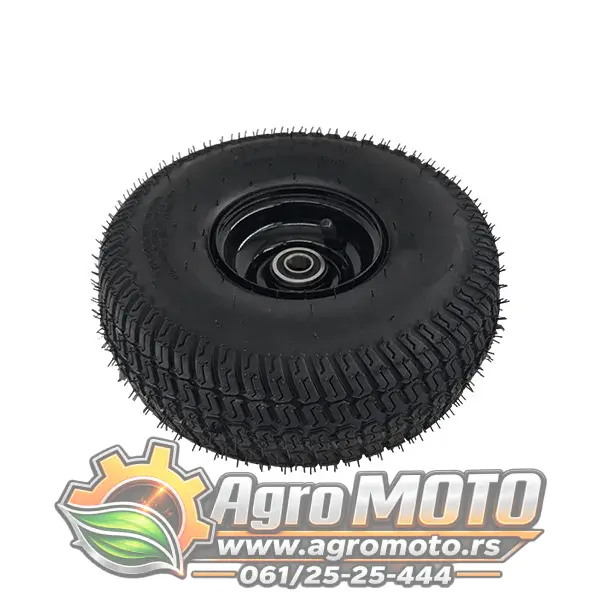 Guma za traktor kosilicu 10×4.00-4 sa felnom i ležajem