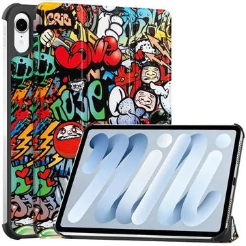 IPAD MINI (2026) TRI-FOLD SERIES SMART FOLIO CASE - GRAFFITI