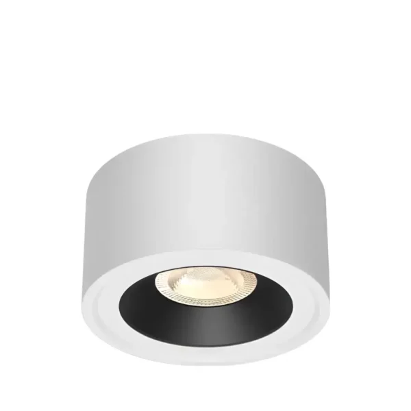 Braytron BH04-00040 | Nadgradna svetiljka | bela-crna | LED