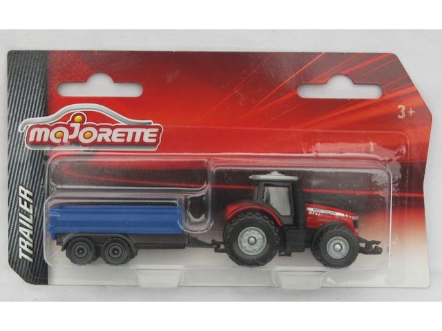 majorette massey ferguson sa prikolicom