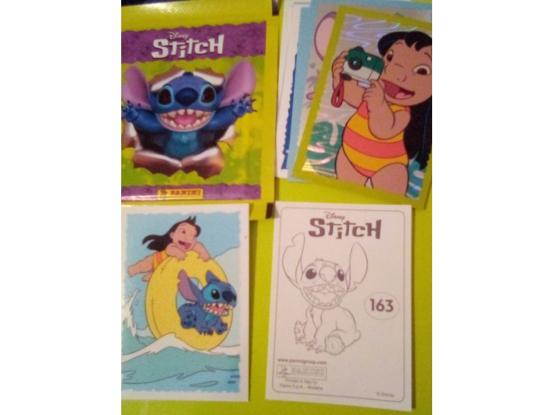 STITCH DISNEY PANINI (2024.) Sličice na komad