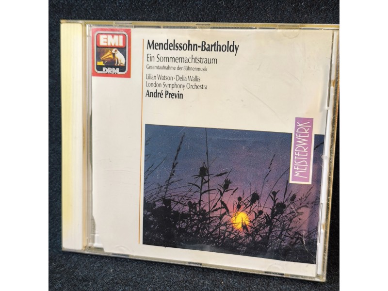 Andre Previn: Mendelssohn-Bartholdy CD
