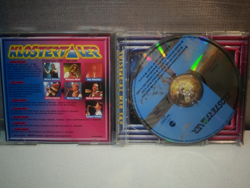 KLOSTERTALER - LIVE JUNG STARK (1997) GER FOLK 2 X CD