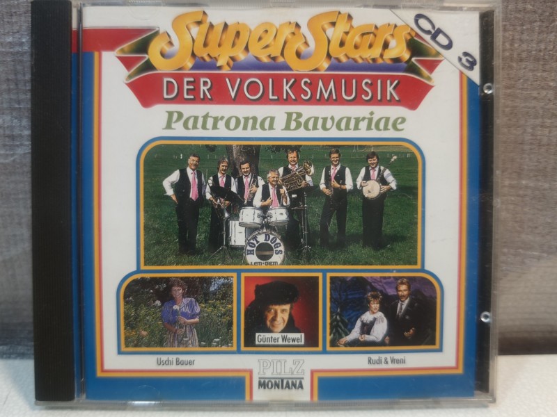 VA - SUPER STARS DER VOLKSMUSIK (1992) FOLK CD