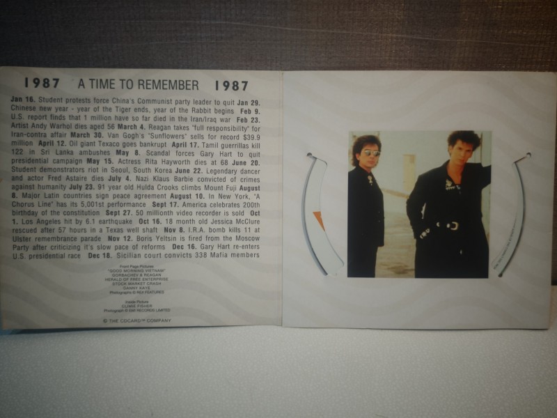 RARE 20 ORIGINAL CHART HITS 1987 (1997) CD HITS