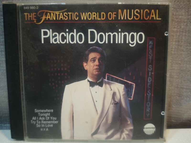 PLACIDO DOMINGO - THE BROADWAY I LOVE (1991) CD