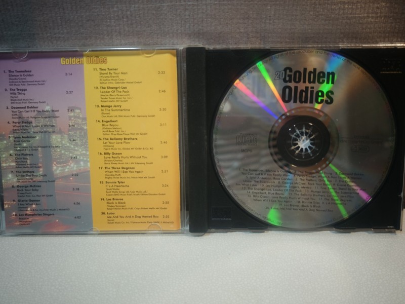 VA - 20 GOLDEN OLDIES COMPILATION (1998) POP CD