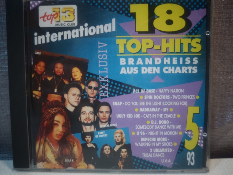 VA - 18 TOP-HITS DEPECHE MODE DEVEDESETE DANCE CD