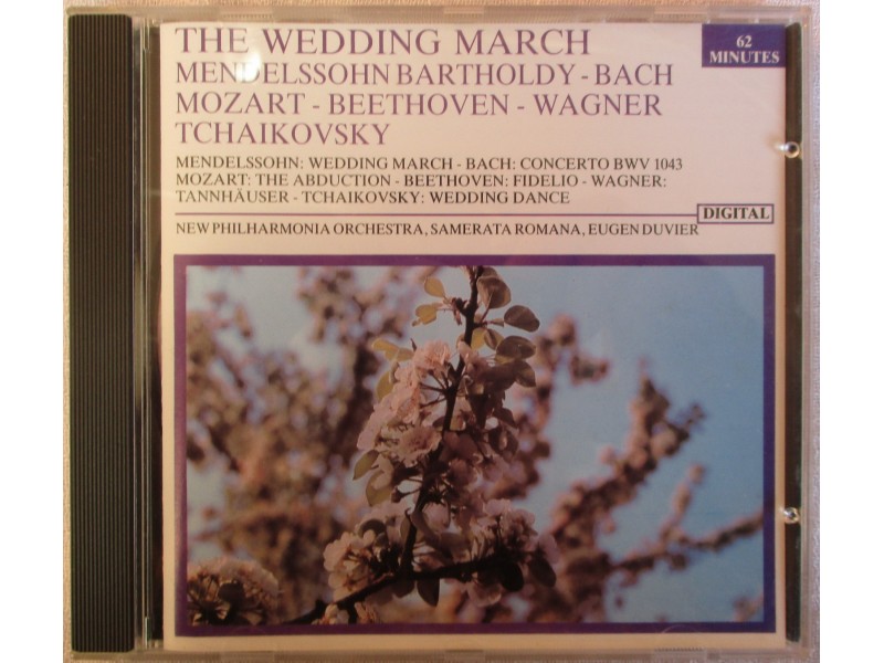 THE WEDDING MARCH - Mendelssohn Bartholdy, Bach, Mozart