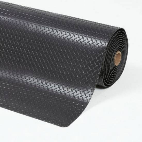 Heavy-Duty podloga protiv umora CUSHION TRAX crna - 14 mm