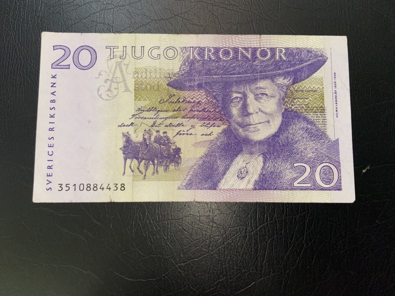 ŠVEDSKA 20 KRUNA