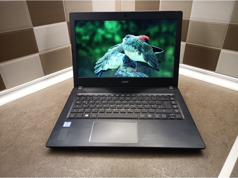 Acer TM|i7 6gen|SSD256+HDD500|16GB DDR4|14"|FHD|DVD|3h