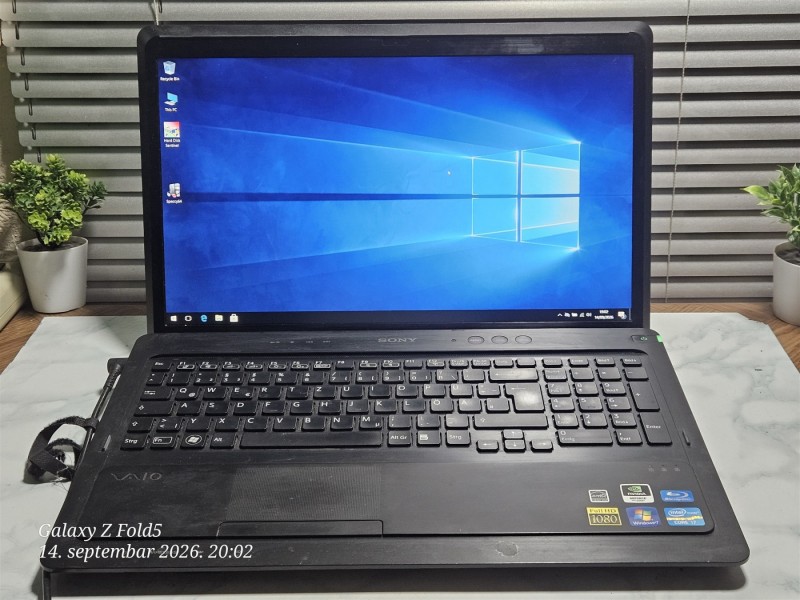 Sony Vaio Pcg-81313M intel i7 8GB DDR3