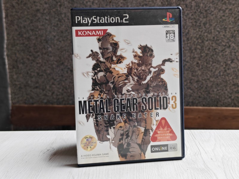 Metal Gear Solid 3 Snake Eater PS2