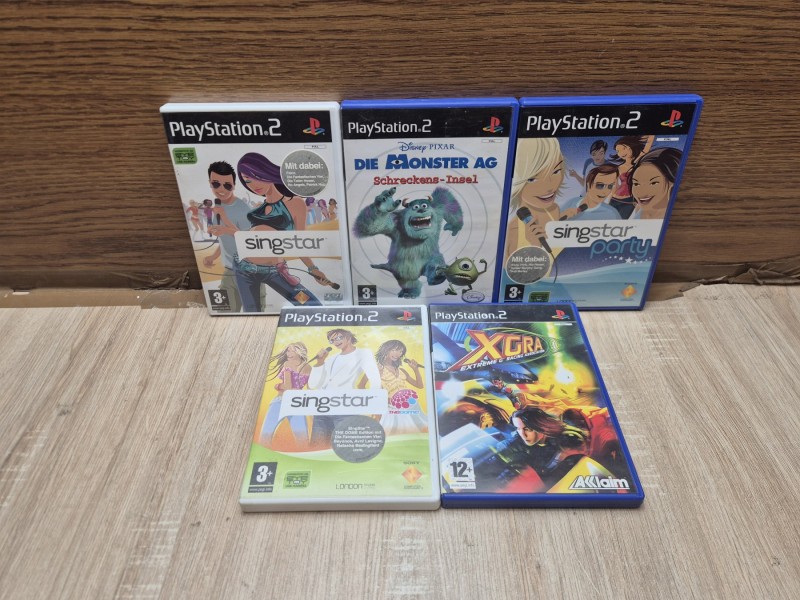 Igrice za PS2 Lot Br 2