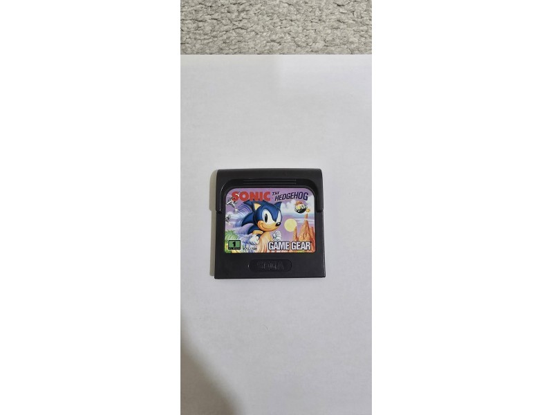 Sonic Sega Game Gear igra