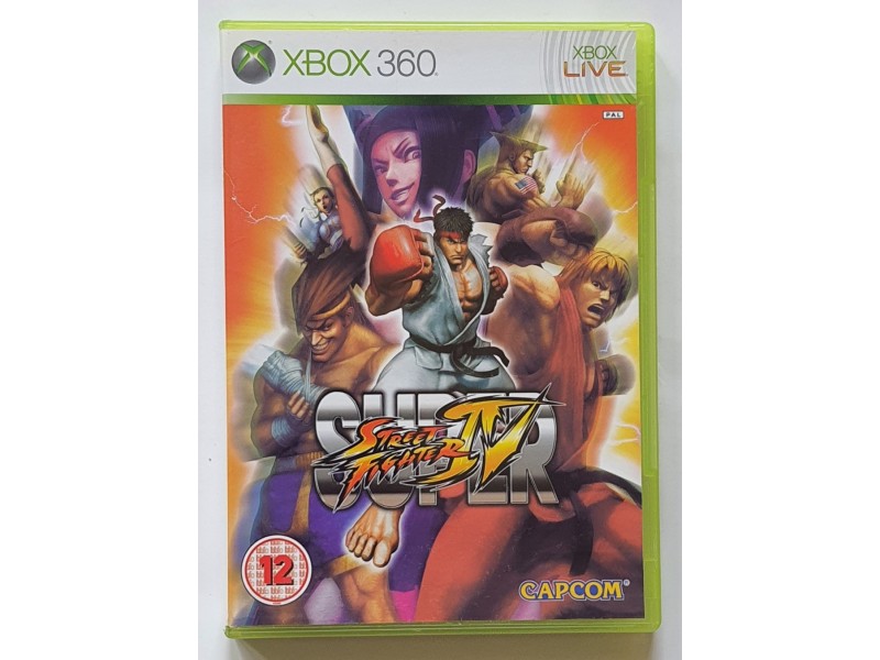 Xbox 360 - Super Street Fighter IV [UK]