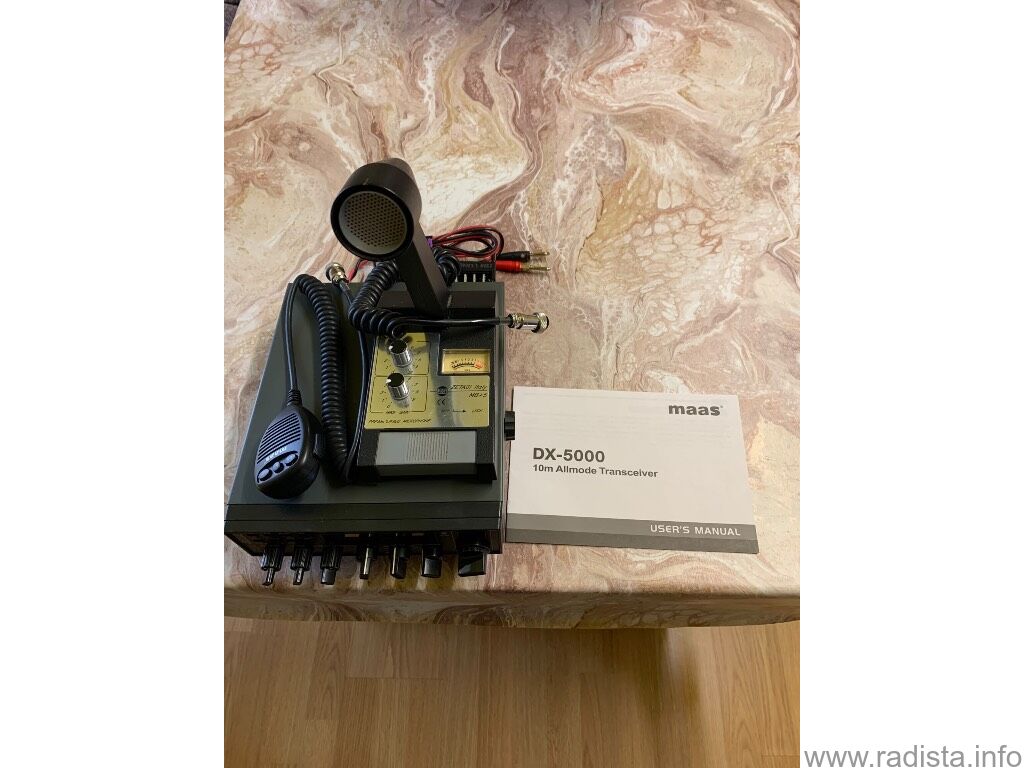 Maas DX 5000 PowerLine + Zetagi MB+5