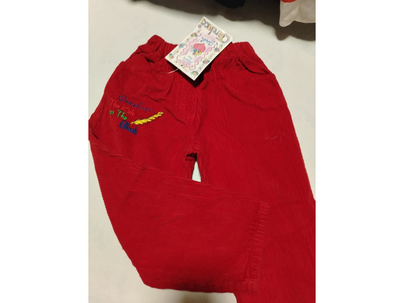 RD 12 NOVO somotske pantalone vel 3
