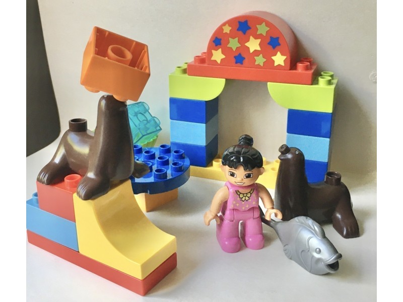 LEGO DUPLO - Циркуска представа 10503, нова, 25 делова