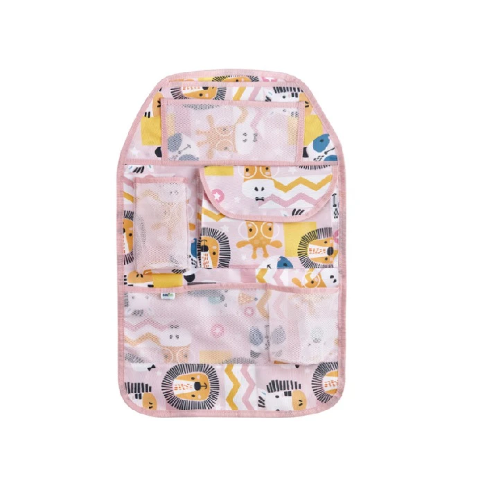 Baby Jem organizer za auto Pink – dodatni prostor za odlaganje