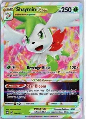 Pokemon #2 - Shaymin Vstar.