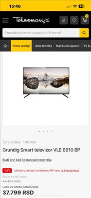 TV GRUNDIG 40 VLE 6910 B