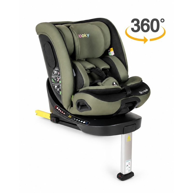 Booky Rome Isofix i-Size auto sedište 40-150cm Green